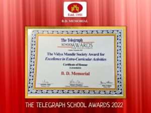 The Telegraph School Awards 2022 - B.D. Memorial Jr. School