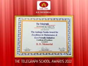 The Telegraph School Awards 2022 - B.D. Memorial Jr. School