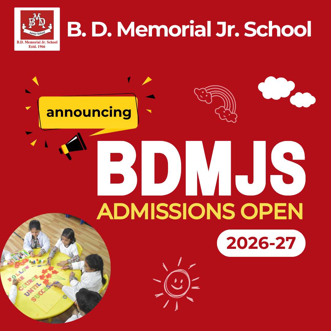 B.D. Memorial Jr. School | Admissions Enquiry